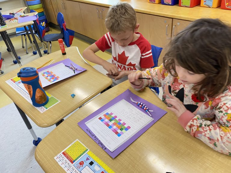 St. James Students Create Wampum Belts As Part of Treaty Recognition Week - St. James Catholic ...